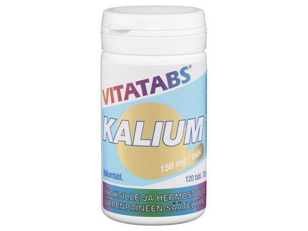 Vitatabs Kalium, hinta 5,40 € | Hintaseuranta.fi