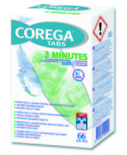 Corega Tabs proteesin puhdistustabletti 66 kpl, hinta 7,89