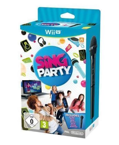 Sing Party + mikrofoni Nintendo Wii U -peli, hinta 60